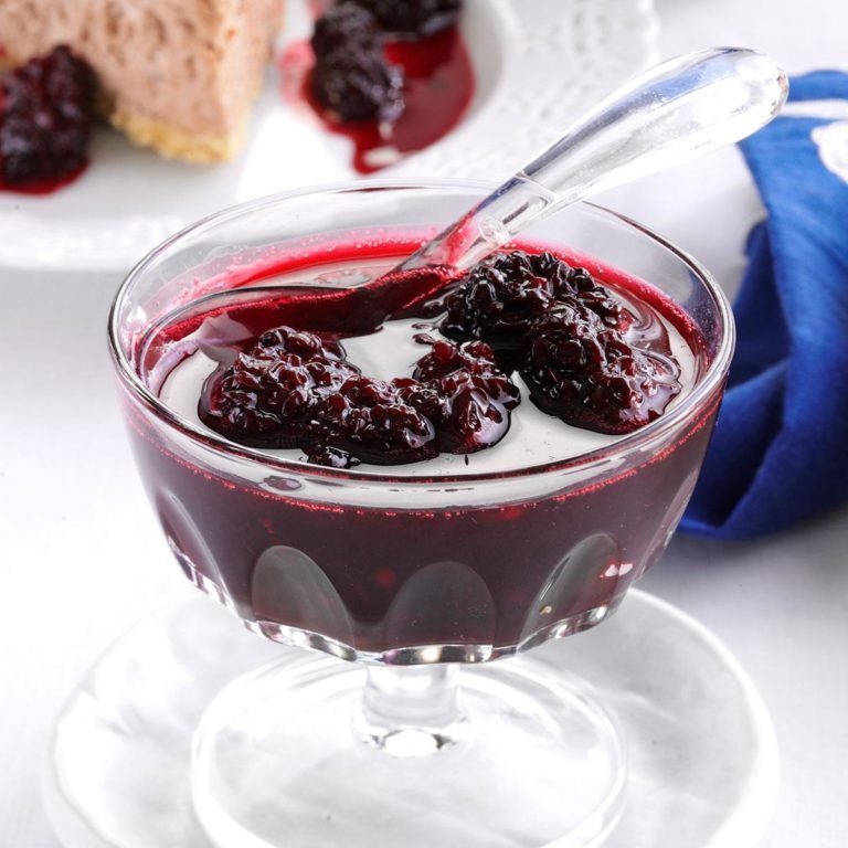 Salsa de brandy negra dulce - Receta Hoy