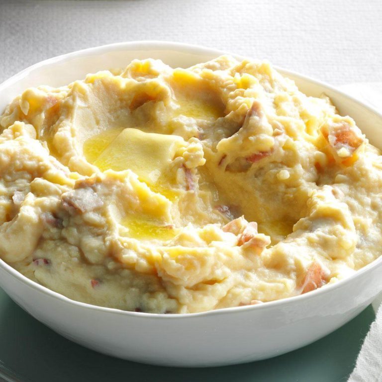 Puré de papas con queso parmesano - Receta Hoy