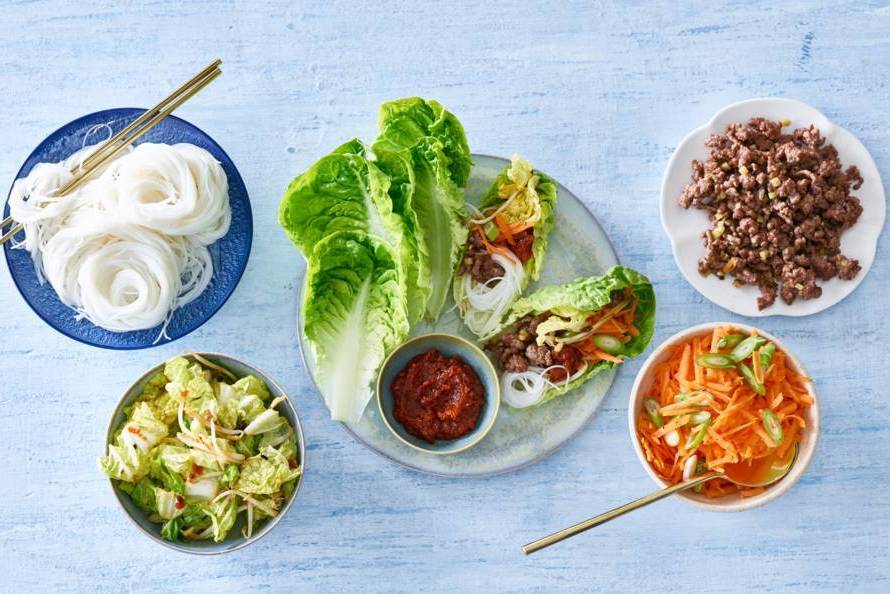 Ensaladas crujientes con especias coreanas - Receta Hoy