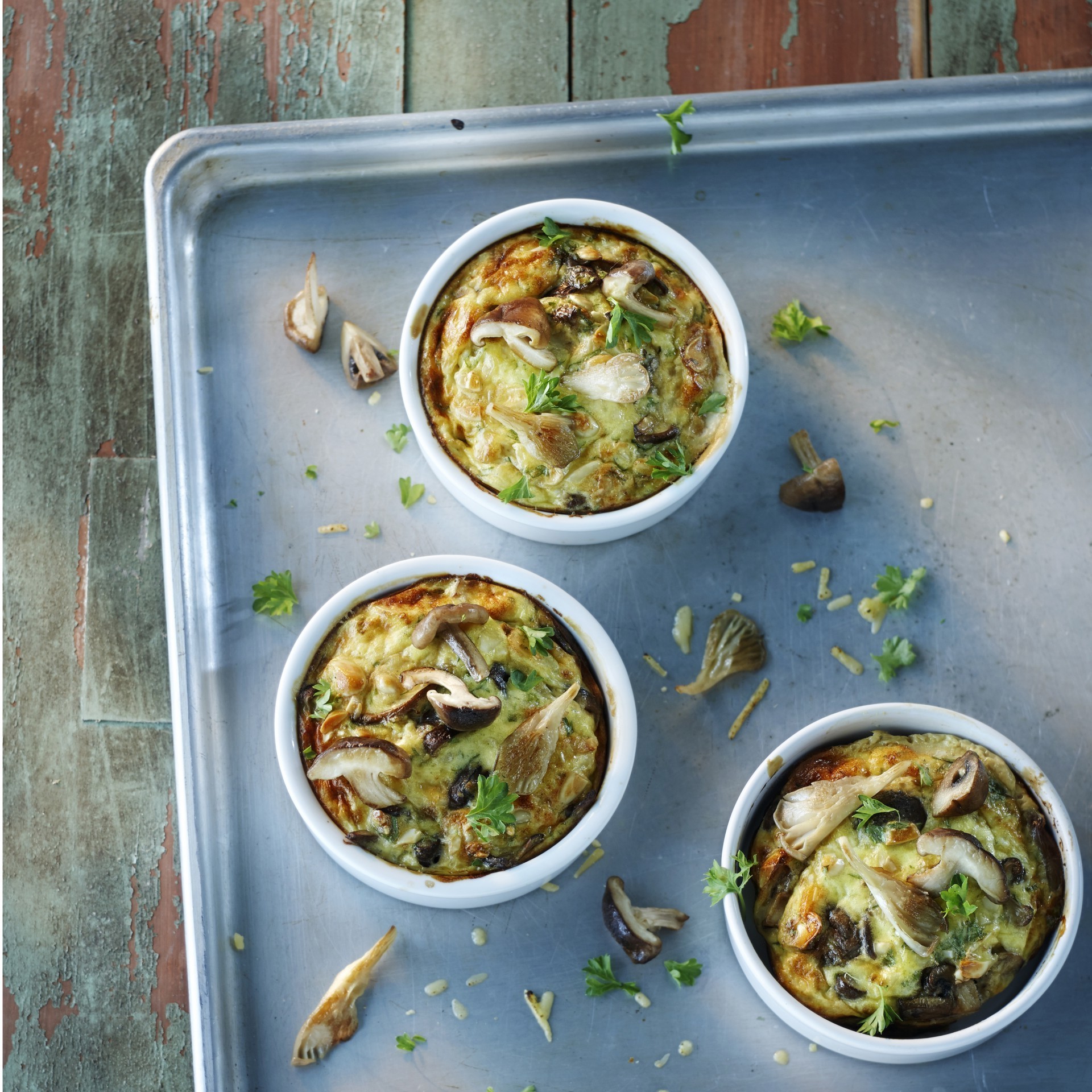 Terrina De Setas Con Queso Y Almendras - Receta Hoy