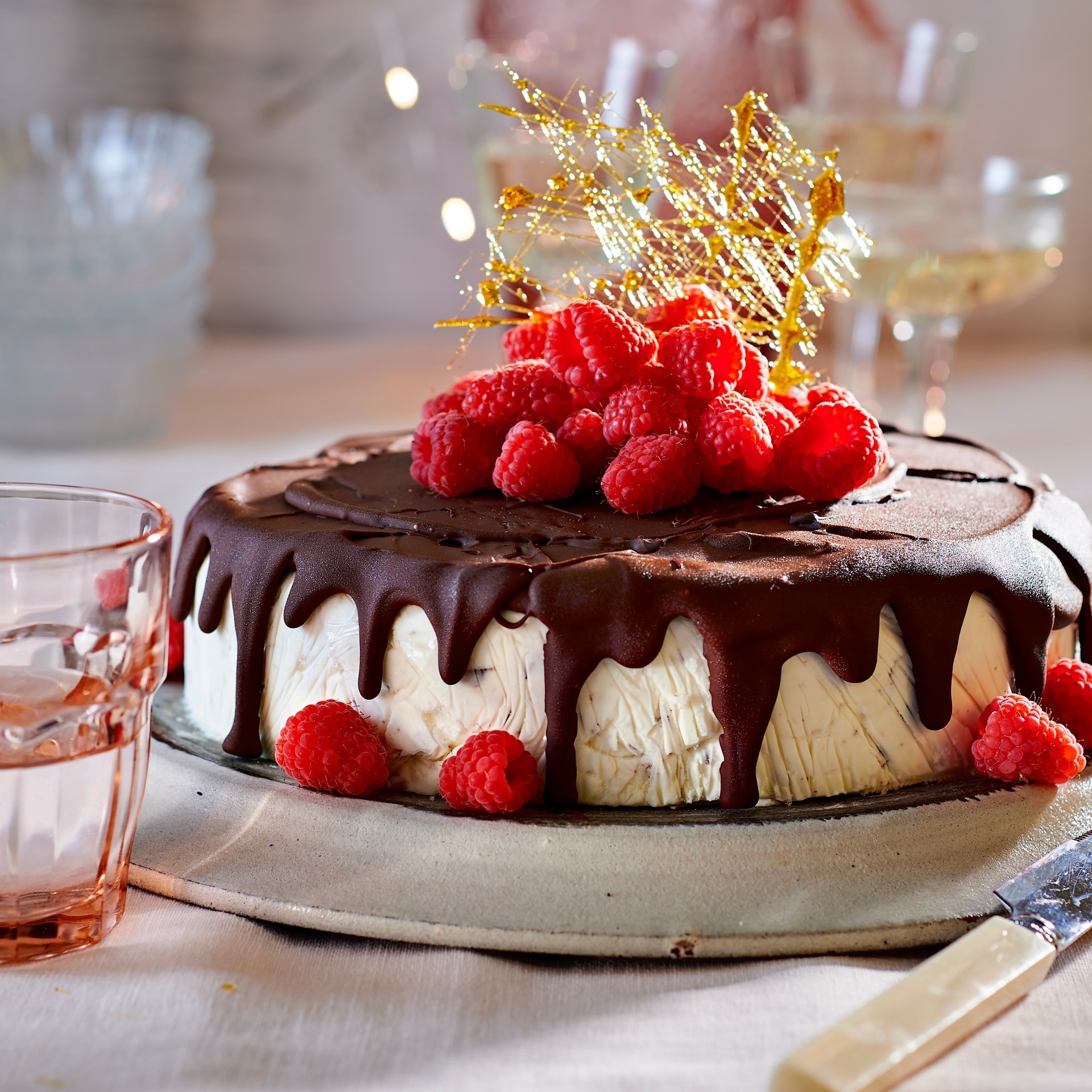 Pastel de helado de stracciatella - Receta Hoy