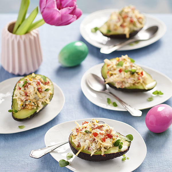 Aguacate Relleno Con Ensalada De Huevo - Receta Hoy Aguacate Relleno Con Ensalada De Huevo - Receta Hoy