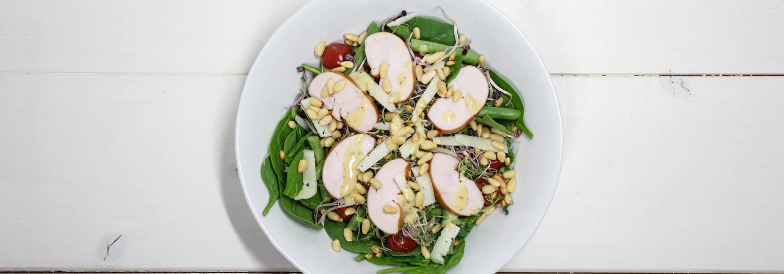 Vida saludable en tacones de ensalada de pollo con espinaca - Receta Hoy