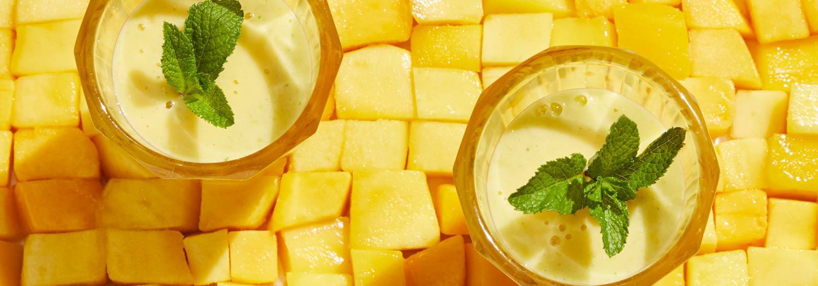 Tarta De Mango Con Coco Y Menta - Receta Hoy