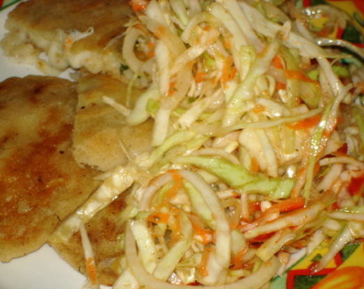 Curtido De Repollo - Ensalada De Repollo El Salvador - Receta Hoy